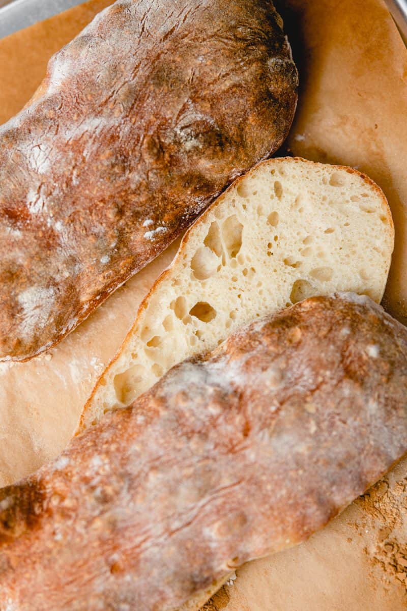 Simple Ciabatta Bread › Bread Baking Babe