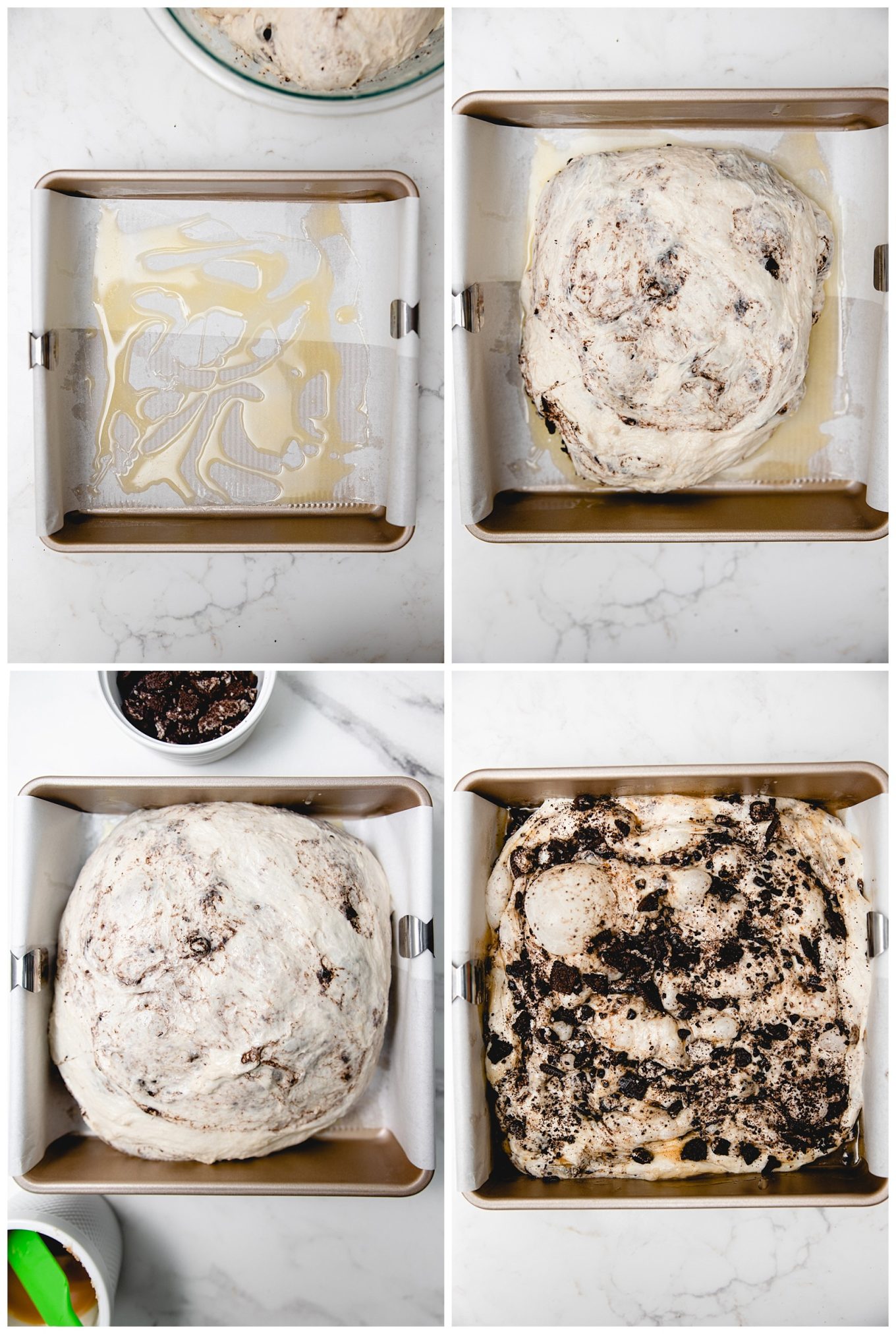 Sweet Oreo Focaccia › Bread Baking Babe