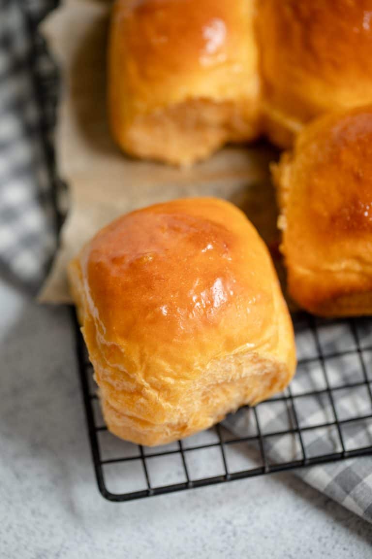 Sweet Potato Rolls › Bread Baking Babe