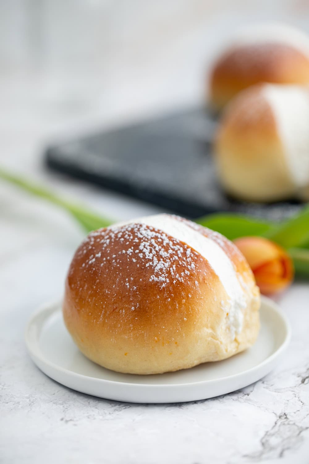 Sweet Italian Maritozzi › Bread Baking Babe