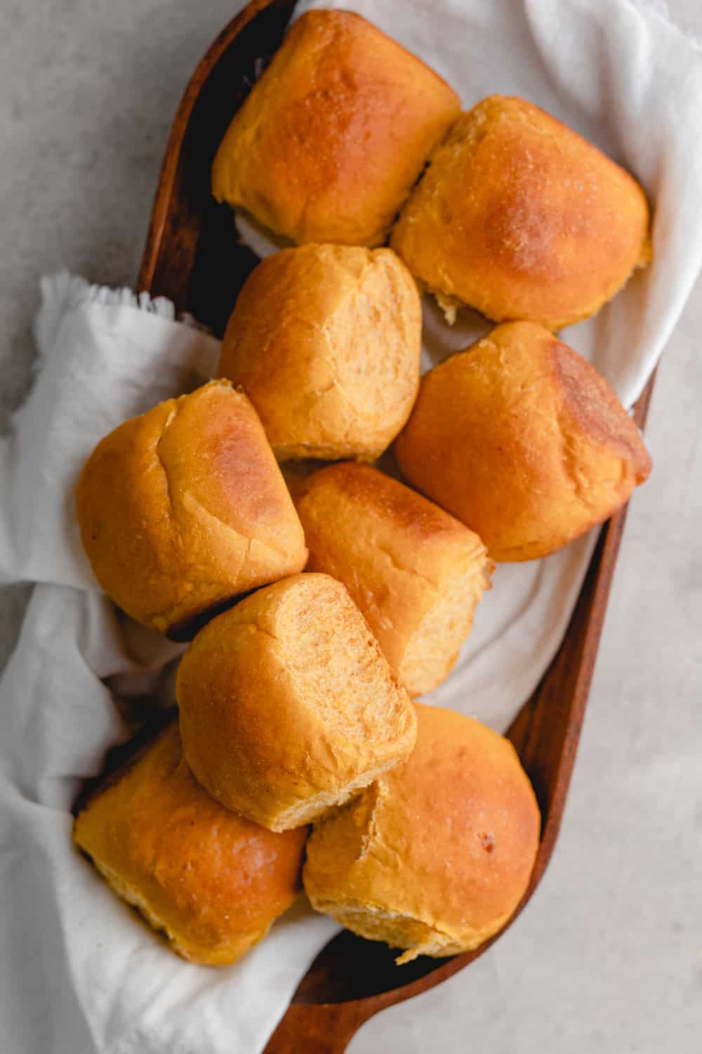 Pumpkin Maple Dinner Rolls w/ Maple Butter › Bread Baking Babe