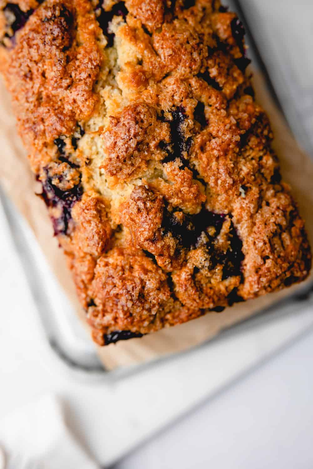 Best Blueberry Scone Loaf › Bread Baking Babe