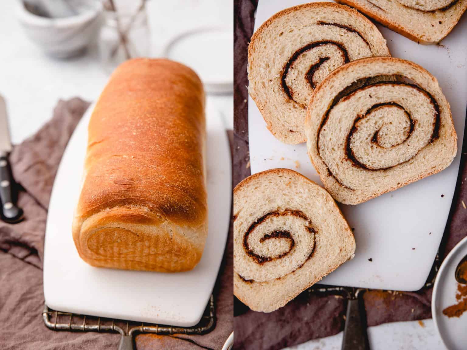 Sweet Cinnamon Swirl Bread › Bread Baking Babe