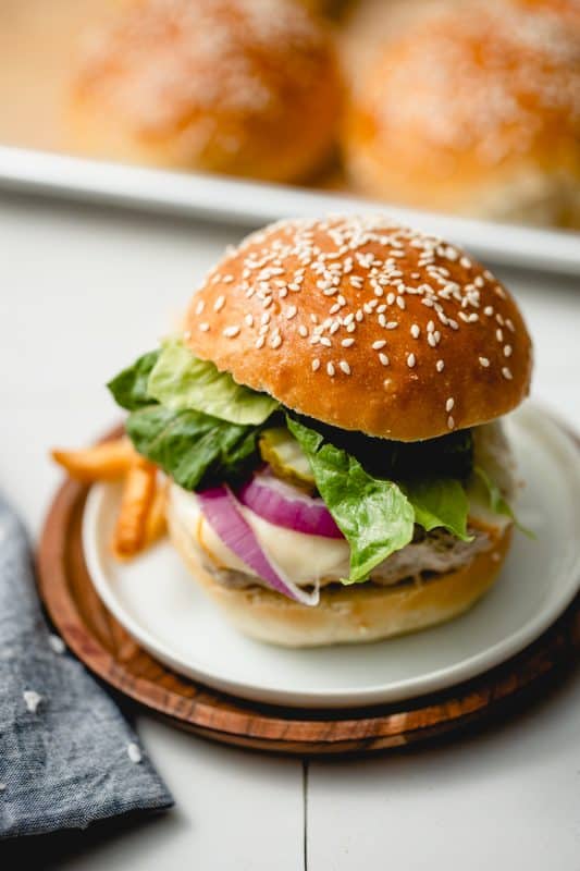 Potato Burger Buns › Bread Baking Babe
