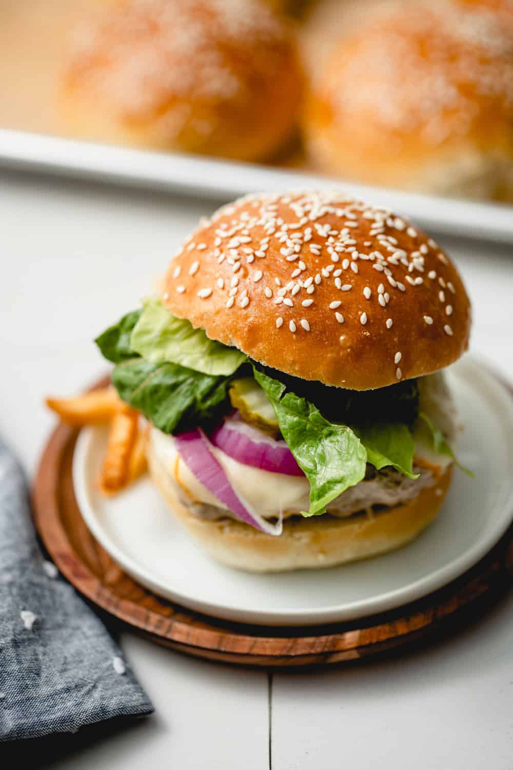Potato Burger Buns › Bread Baking Babe