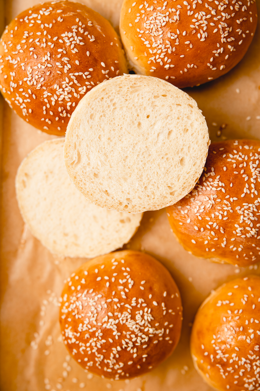 Potato Burger Buns › Bread Baking Babe