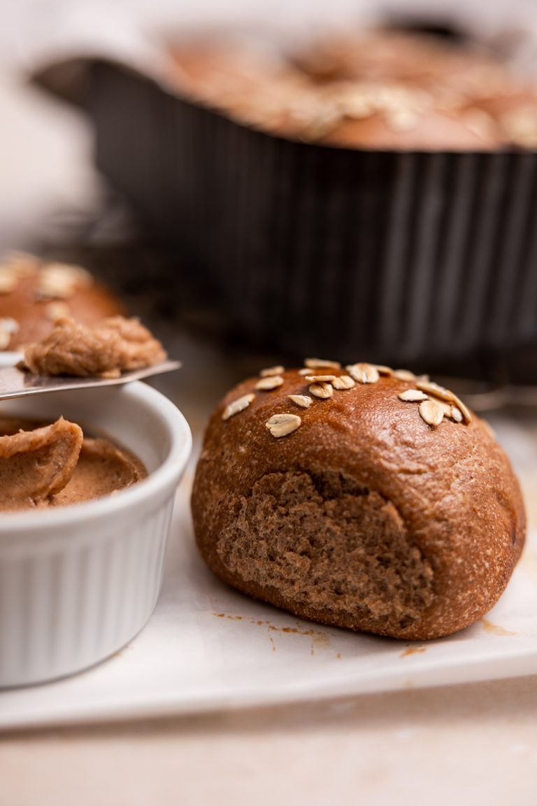Brown Bread Rolls › Bread Baking Babe