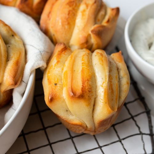 Ranch Fantail Rolls › Bread Baking Babe