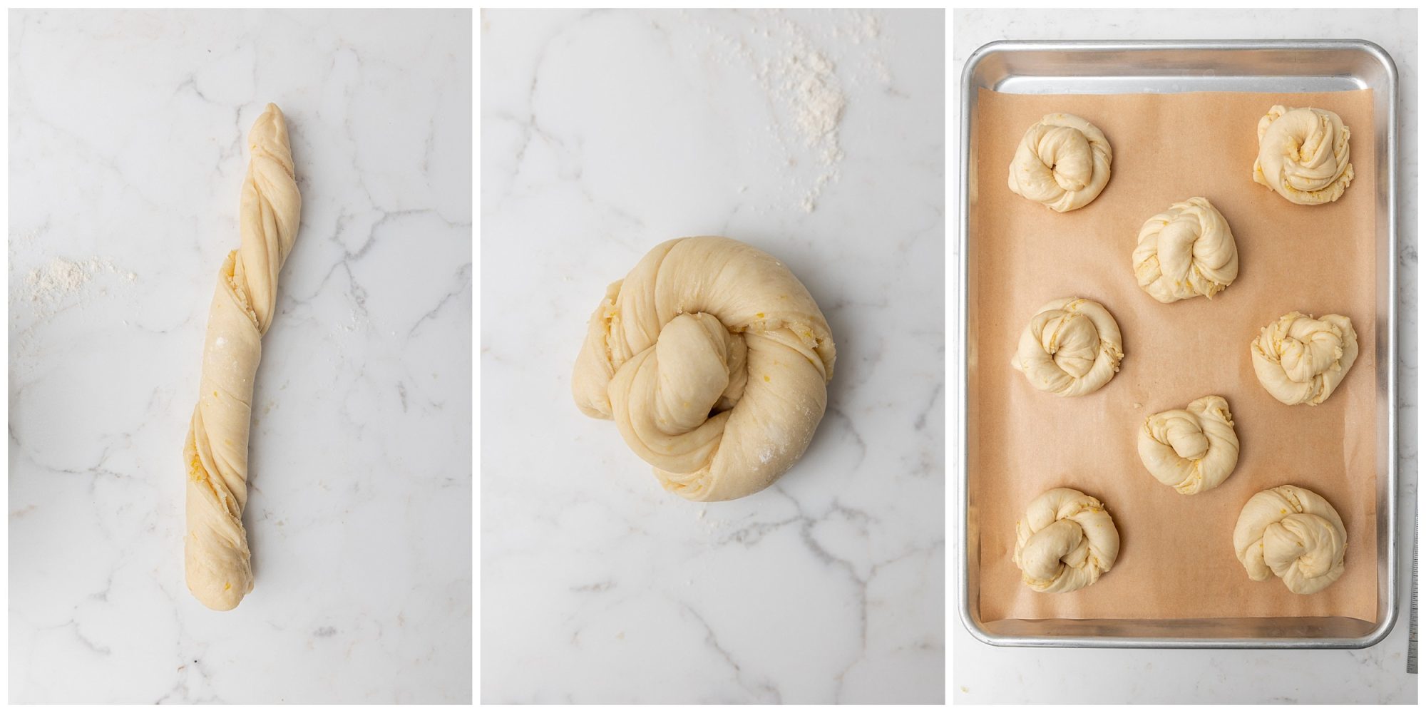 Soft Lemon Sugar Rolls › Bread Baking Babe