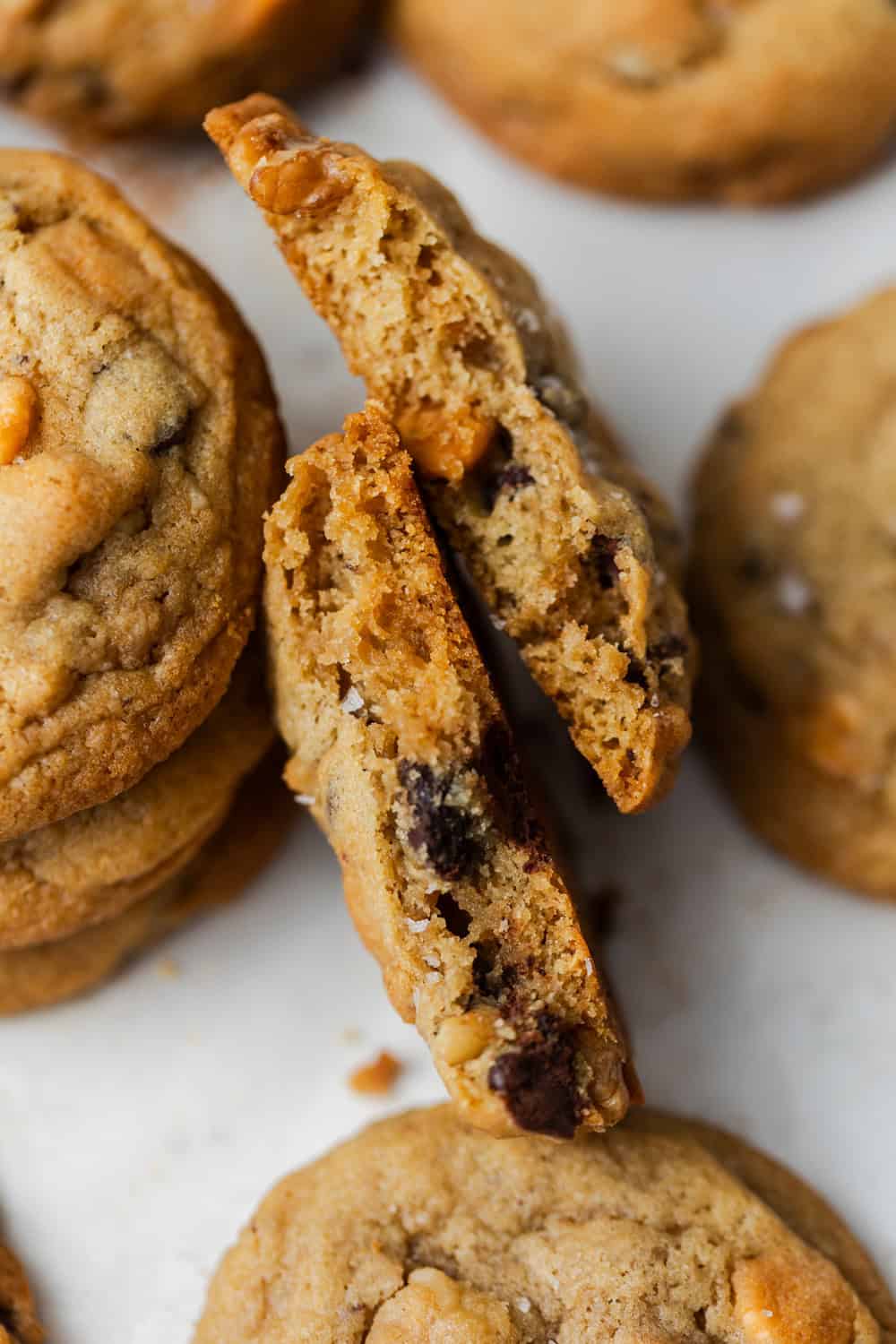 Nutty Butterscotch Chocolate Chip Cookies › Bread Baking Babe